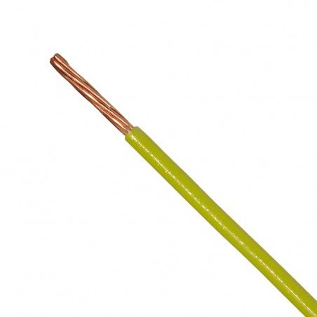 CB10A - Cable THHN-THWN N° 10 AWG x metro amarillo Procables/Nexans