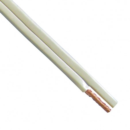 CBD10 - Cable dúplex N° 10 AWG x metro blanco