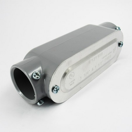 C15R1 - Conduleta 1½" recta EMT Cooper Crouse Hinds