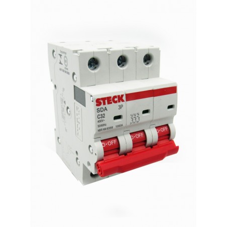 BR331S - BREAKER RIEL 3X32 A STECK 10 KA SDA63C32