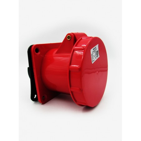 TIS469R1 - TOMA INCRUSTAR SEGURIDAD 3X63A. 440V ROJO 3F + T IP67 EBCHQ ...