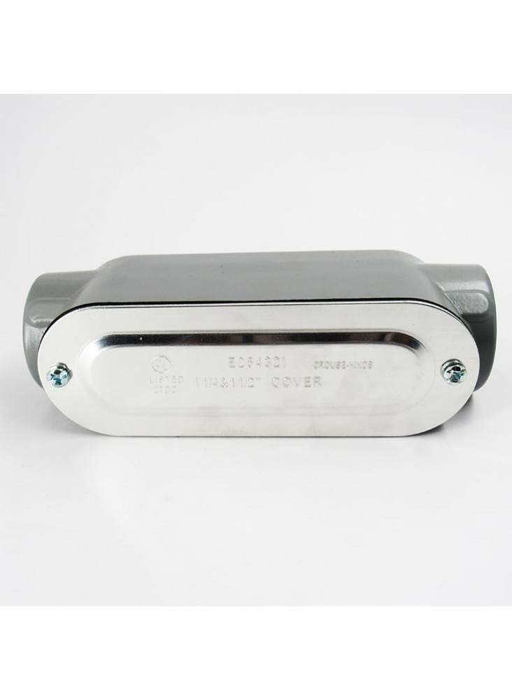 C15R11 - Conduleta 1½" recta IMC rosca Cooper Crouse Hinds